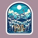 Vail Colorado Ski Lift Sticker: Snowy Winter Souvenir - Etsy