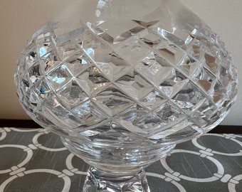 Waterford Crystal Hurricane Lamp - Etsy