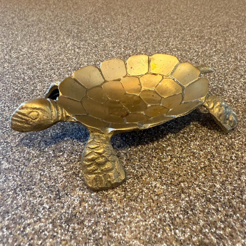 Brass Turtles - Etsy