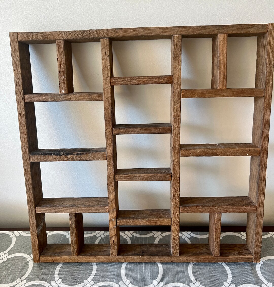 Vintage Reclaimed Wood Shadow Box Shelf Knick Knacks Display, Rustic - Etsy