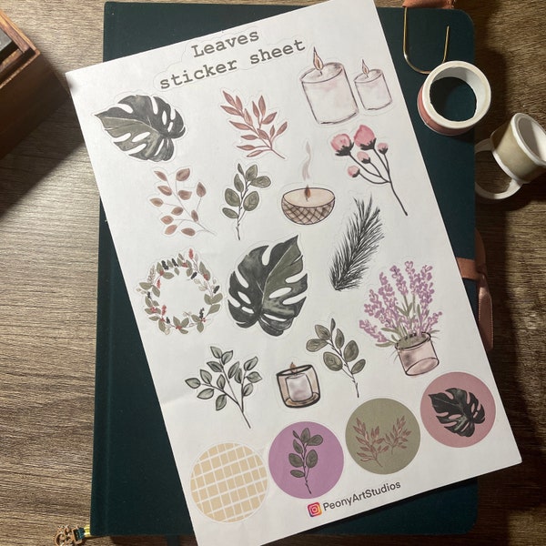 Bullet Journal Stickers - Etsy