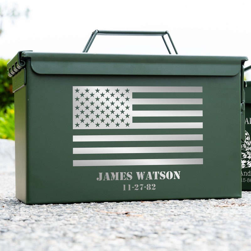 Personalized Ammo Box - Etsy