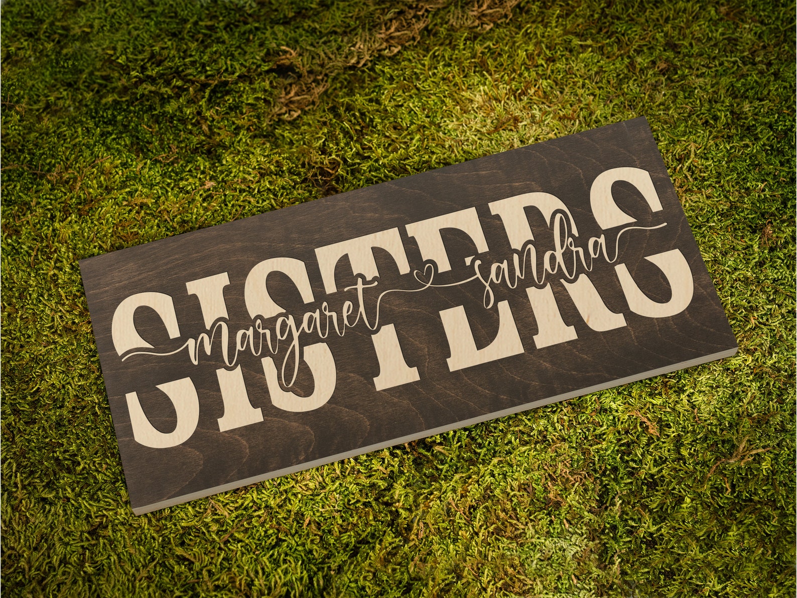 Personalized Sister Wood Sign Home Decor Gift for Sister - Etsy