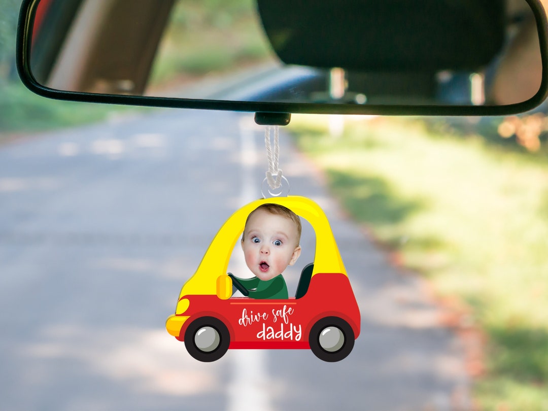Drive Safe Daddy Car Hanger, Fathers Day Gift for Dad, Custom Drive ...