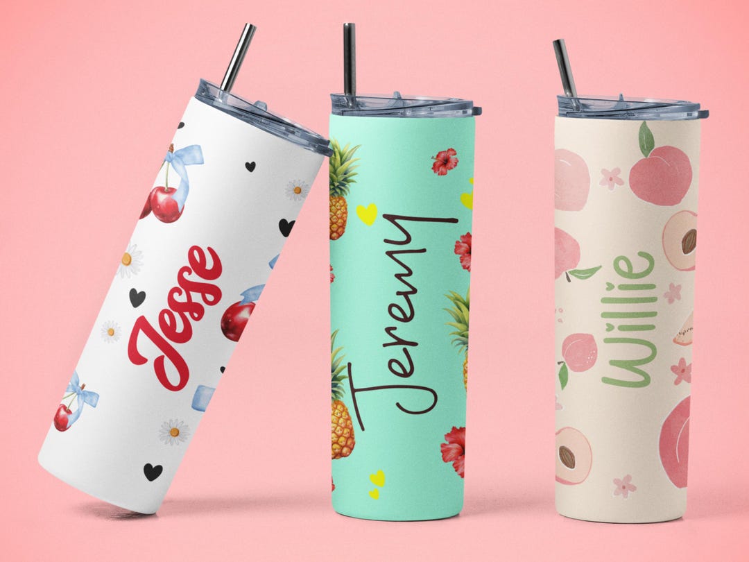 Personalized Beach Tumbler for Girl's Trip, Vacation 20 OZ Tumblers ...