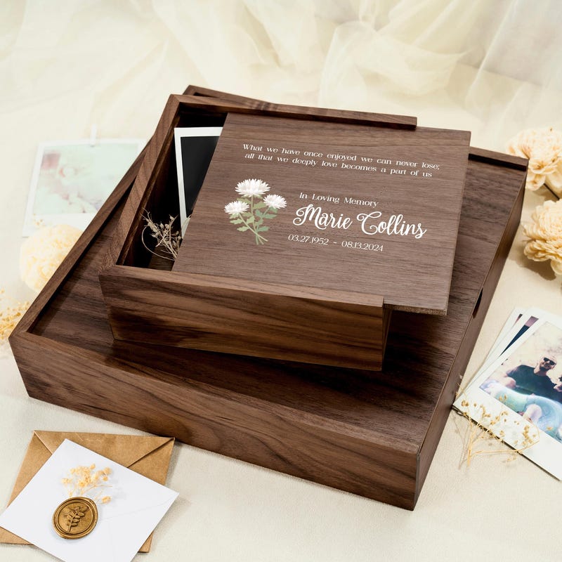 Photo Keepsake Box - Etsy