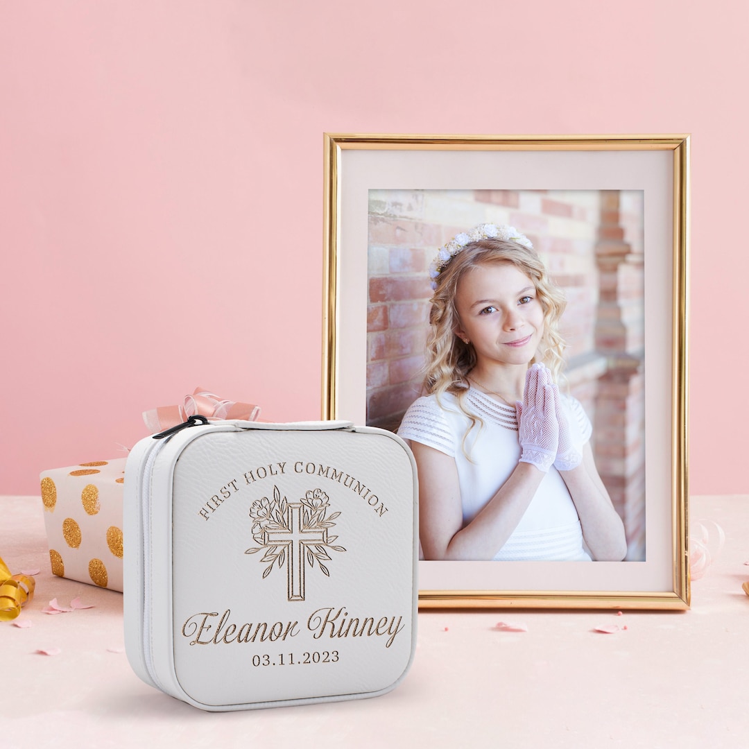 First Communion Gift Girl, First Holy Communion, Custom Jewelry Box ...