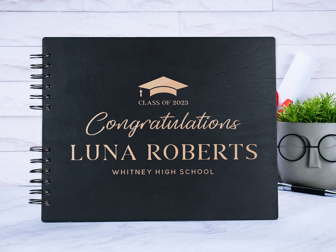 Graduation Guest Book, Graduation Book, Photo Book Junior High School ...