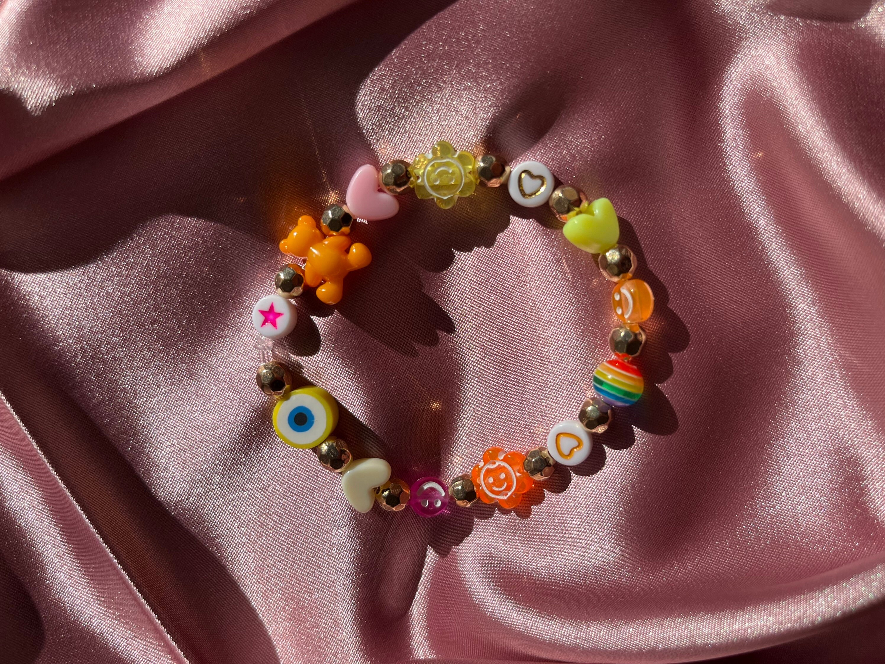 Y2K Bracelets, 6 Different Styles With Pearls/gold Beads - Etsy