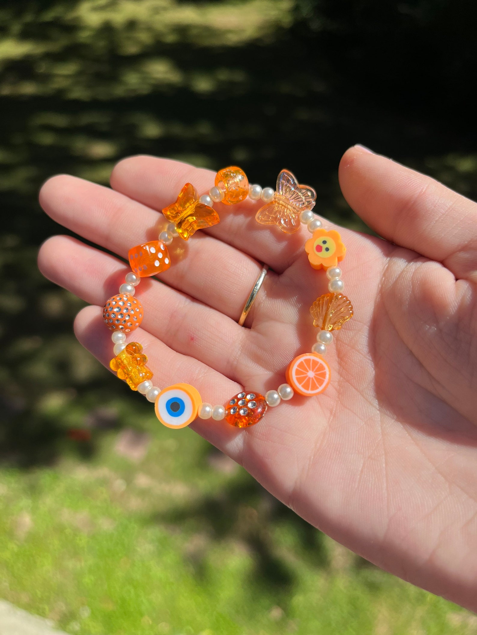 Y2K Bracelets, 6 Different Styles With Pearl Spacer Beads - Etsy