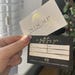 Gold or Silver Foil Gift Cards for Beauty Businesses | Aesthetics ...