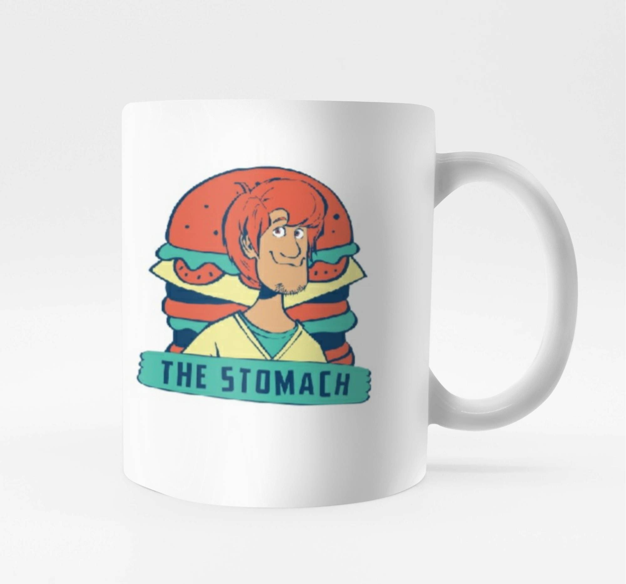 Scooby Doo Shaggy the Stomach Mug Ceramic Mug Coffee Mug Tea | Etsy