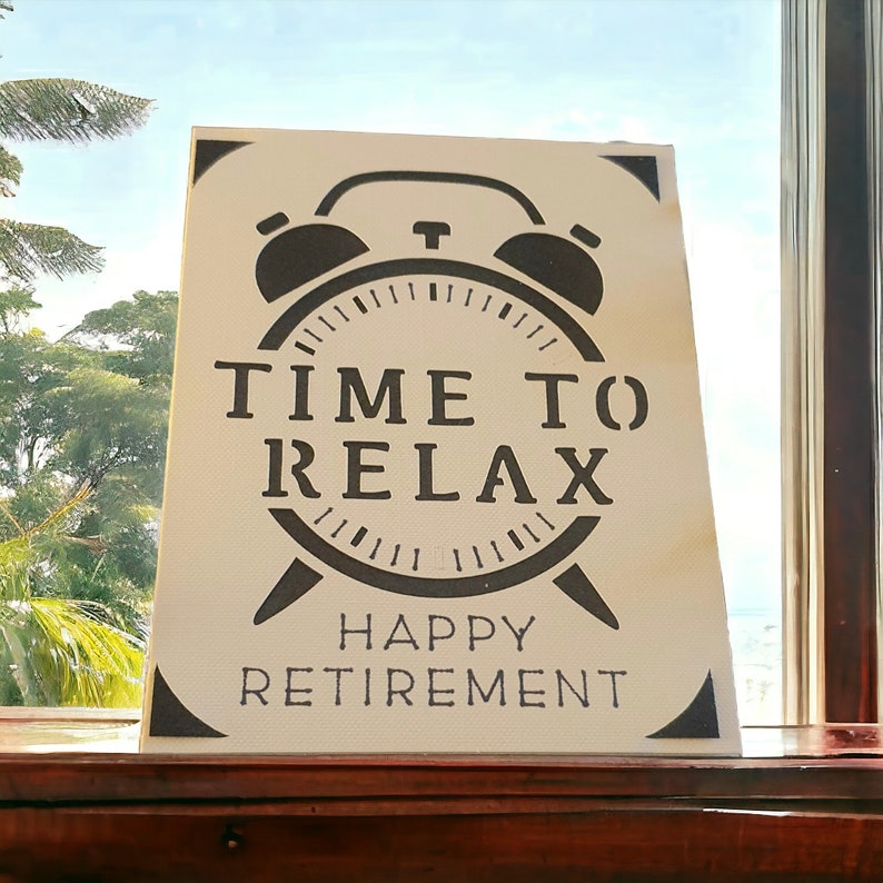 Time to Relax Happy Retirement Card - Etsy UK