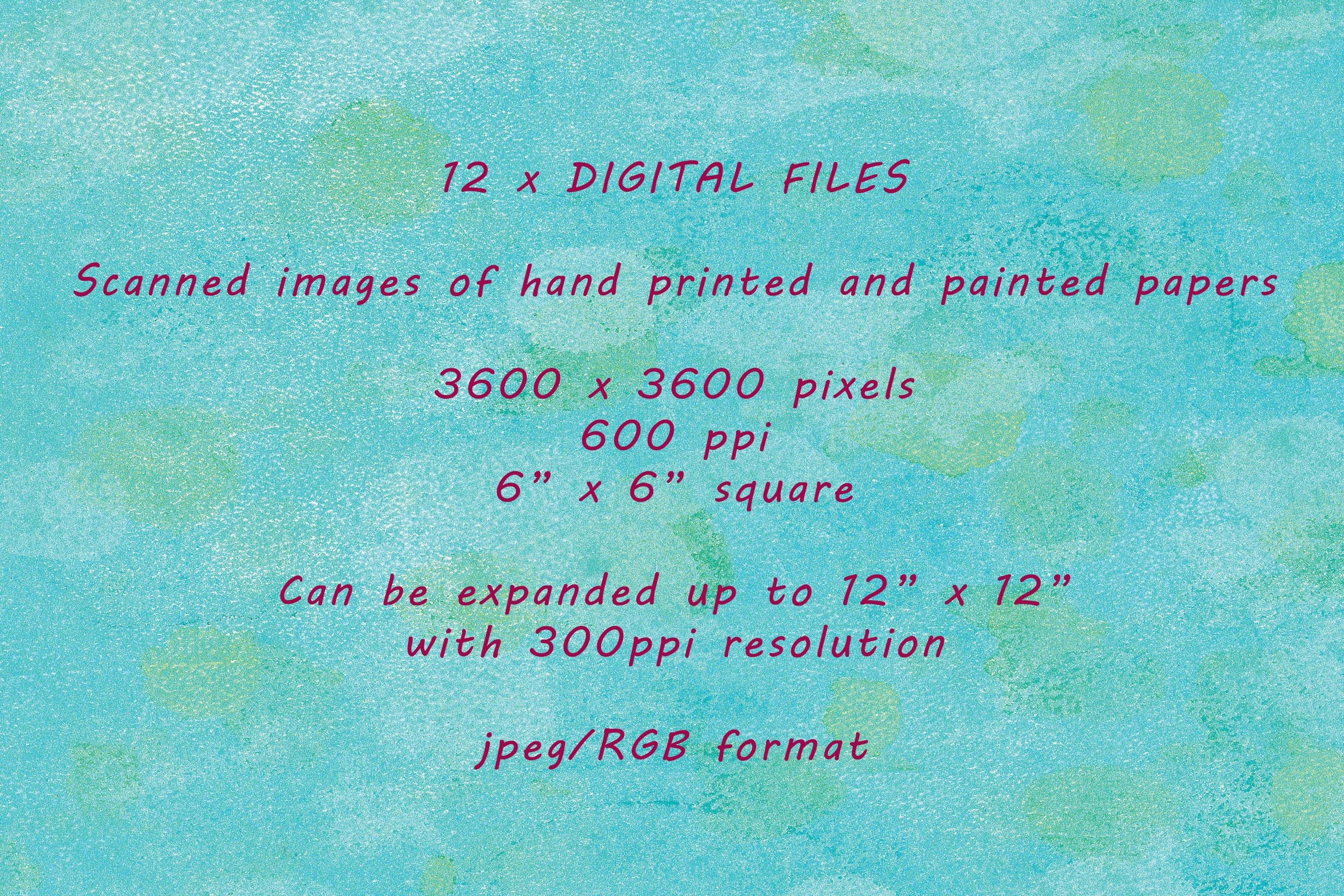 12 Digital Textures Blue Storm Printable Collage Papers - Etsy