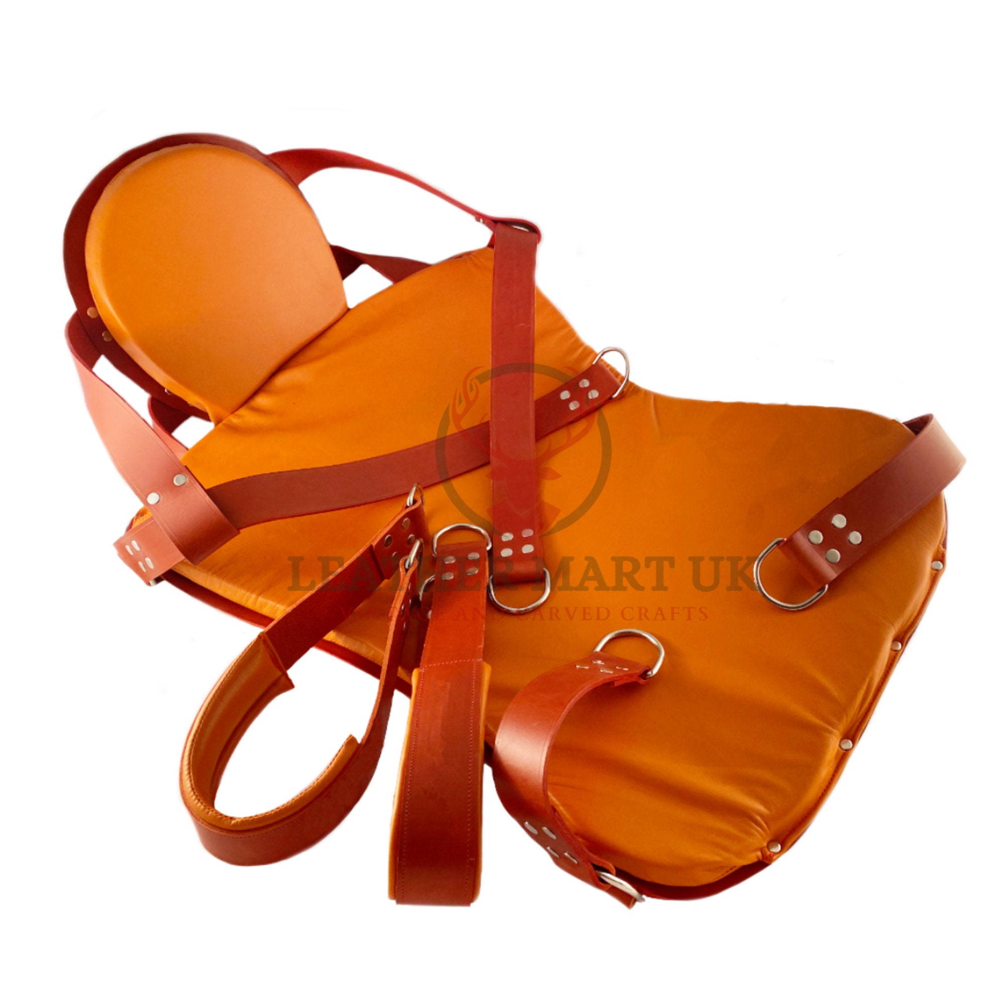 Heavy Duty Premium Leather Bondage Sex Sling Leather Sex Swing Critical Role Sex Sling Bondage