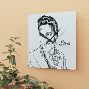 elvis presley dancing clock