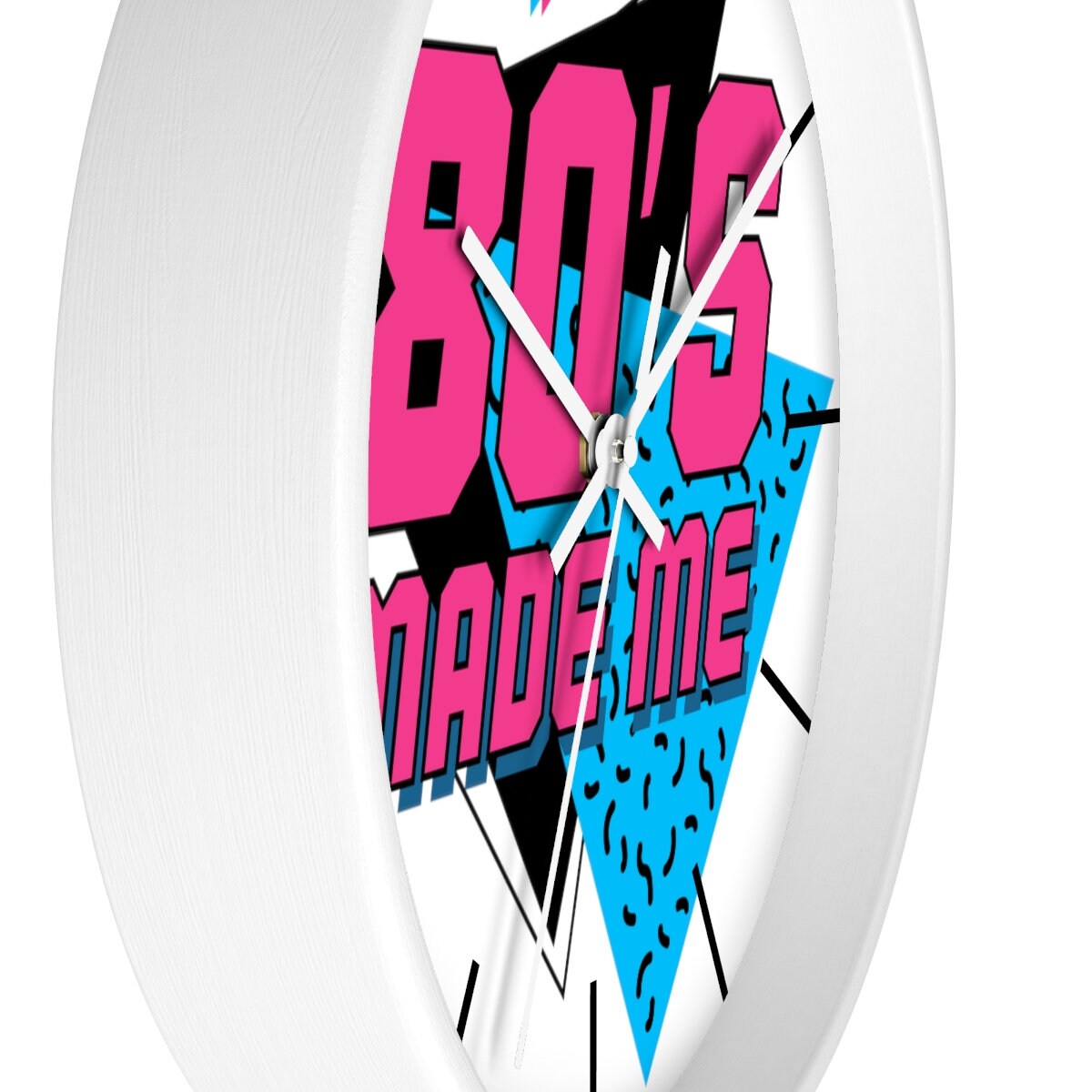 80s, Wall Clock, Wall Decor, Home & Living, Wall Hangings - Etsy