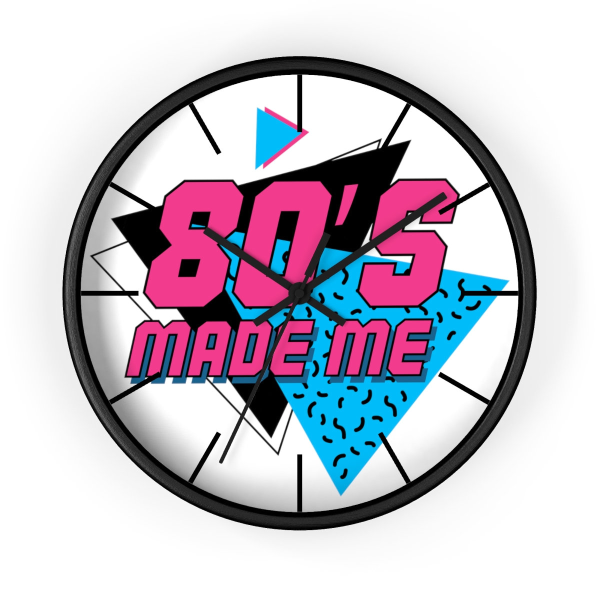 80s, Wall Clock, Wall Decor, Home & Living, Wall Hangings - Etsy