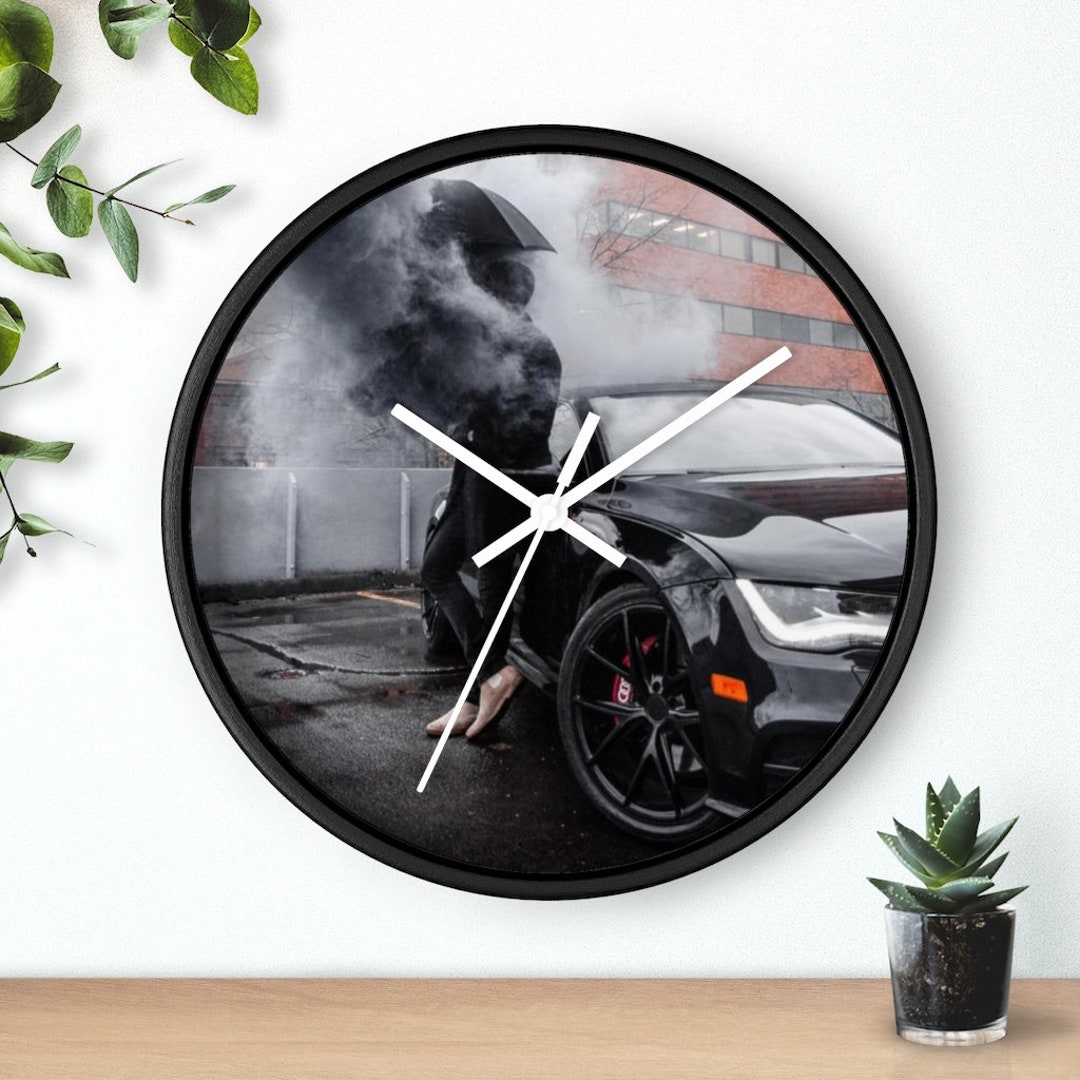 Smoke 'em, Wall Clock, Wall Decor, Home & Living, Wall Hangings - Etsy