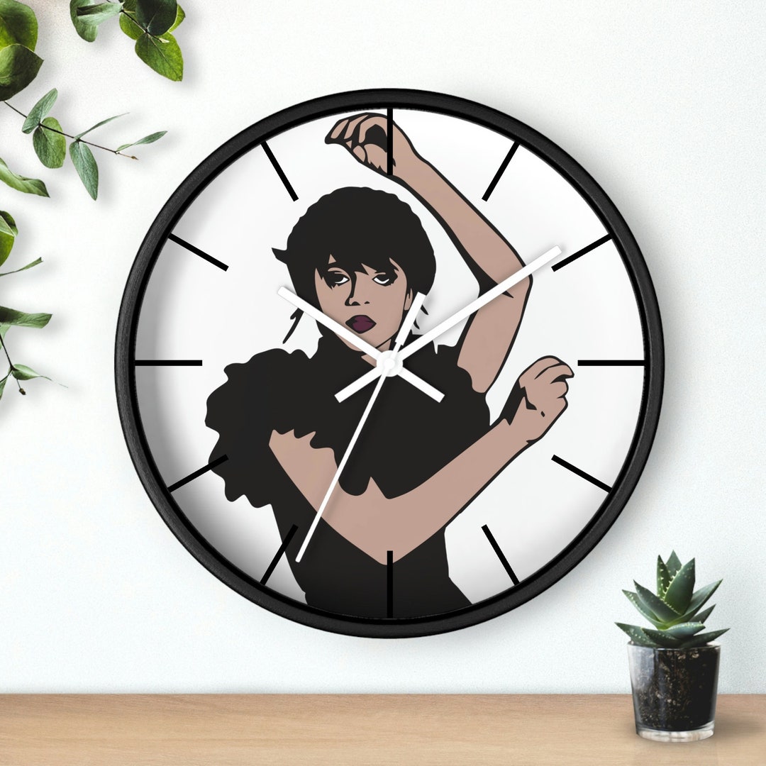 Wednesday, Wall Clock, Wall Decor, Home & Living - Etsy
