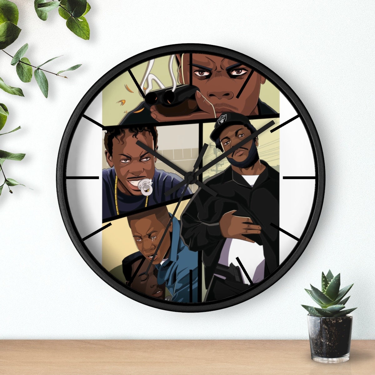 90s, Wall Clock, Wall Decor, Home & Living, Wall Hangings - Etsy
