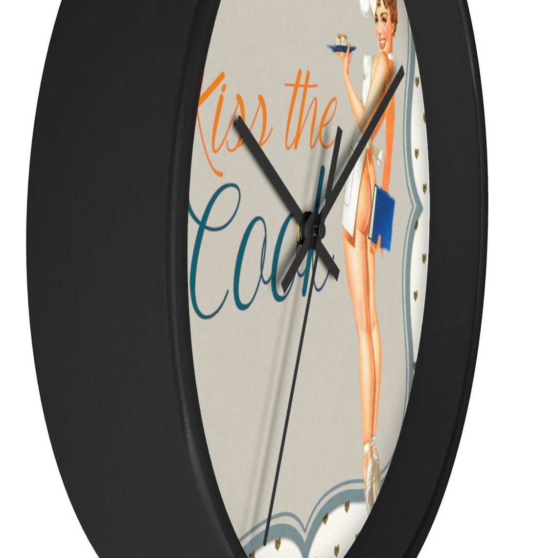 40s Pin-up Girl Wall Clock 40s Nostalgia 40s Gift Wall - Etsy