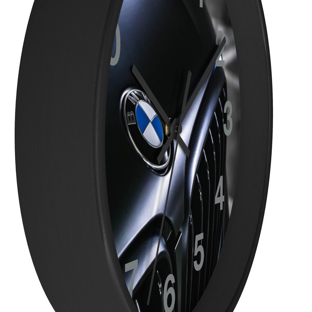 BMW, Wall Clock, Wall Decor, Home & Living, Wall Hangings - Etsy