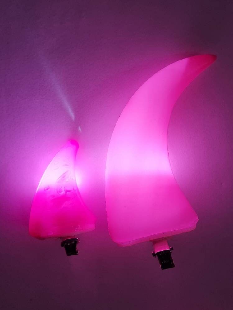 Rem Ram Rezero Horn Glow in the Dark Cosplay Prop Pink Cool - Etsy
