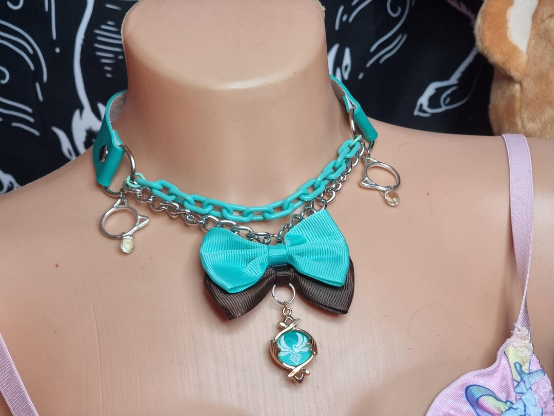 Fontaine Anemo Vision Lynette Inspired Choker Collar Elegance ...