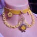 Geo Choker Gorou Itto Genshin Impact Inspired Vision Inazuma Sakura ...