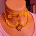 Geo Choker Gorou Itto Genshin Impact Inspired Vision Inazuma Sakura ...