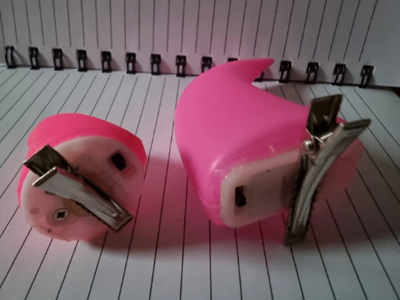 Rem Ram Rezero Horn Glow in the Dark Cosplay Prop Pink Cool - Etsy