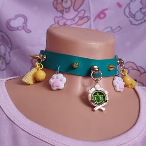 Inazuma Kirara Inspired Dendro Choker Vision Glow Cosplay Prop - Etsy
