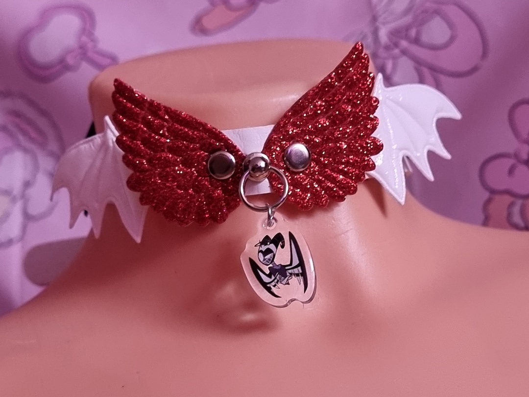 Angel Lute Inspired Fallen Angel Demon Choker - Etsy