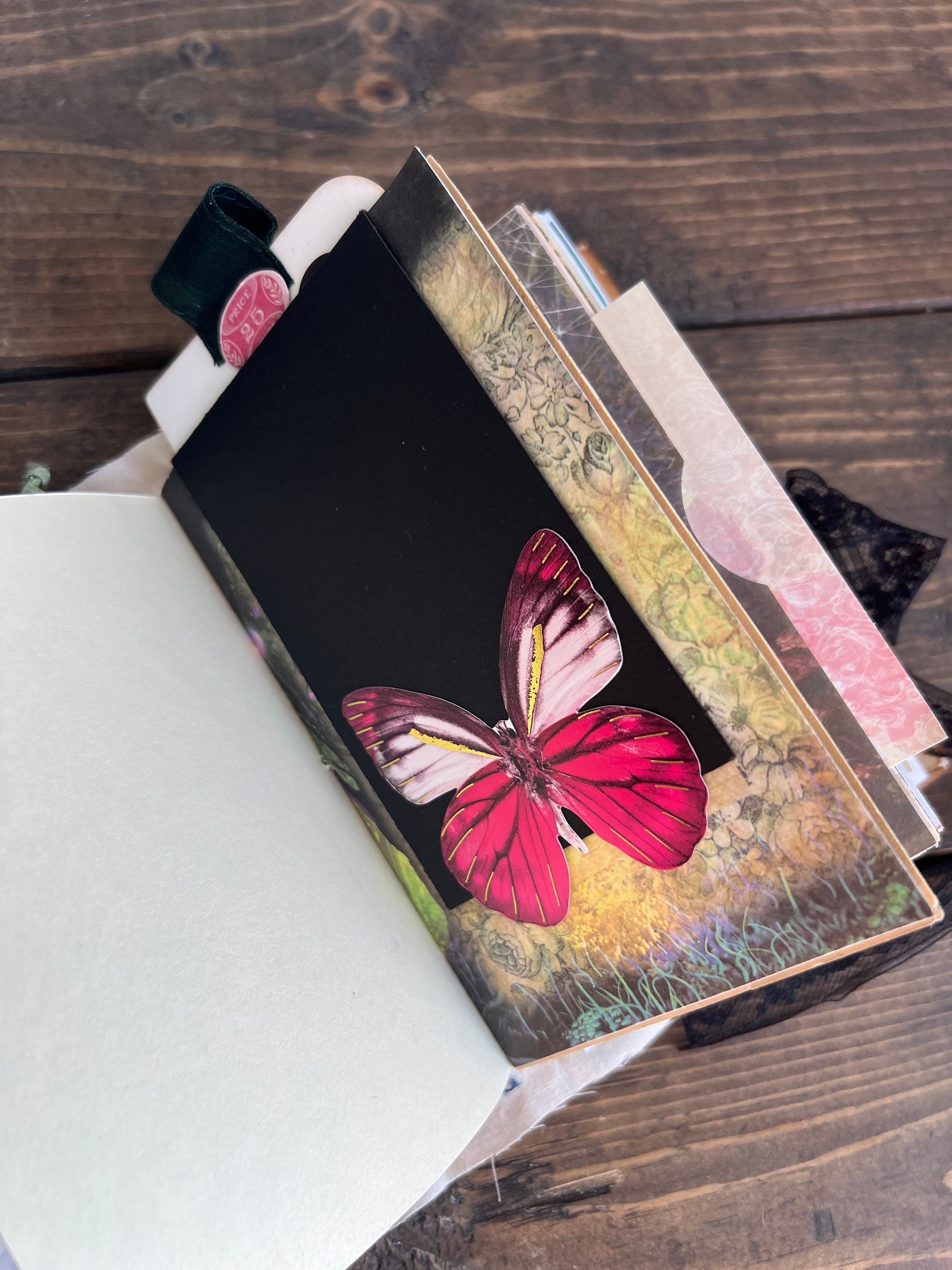Handmade Fairy Forest Enchanted Magical Memory Journal Junk Journal ...