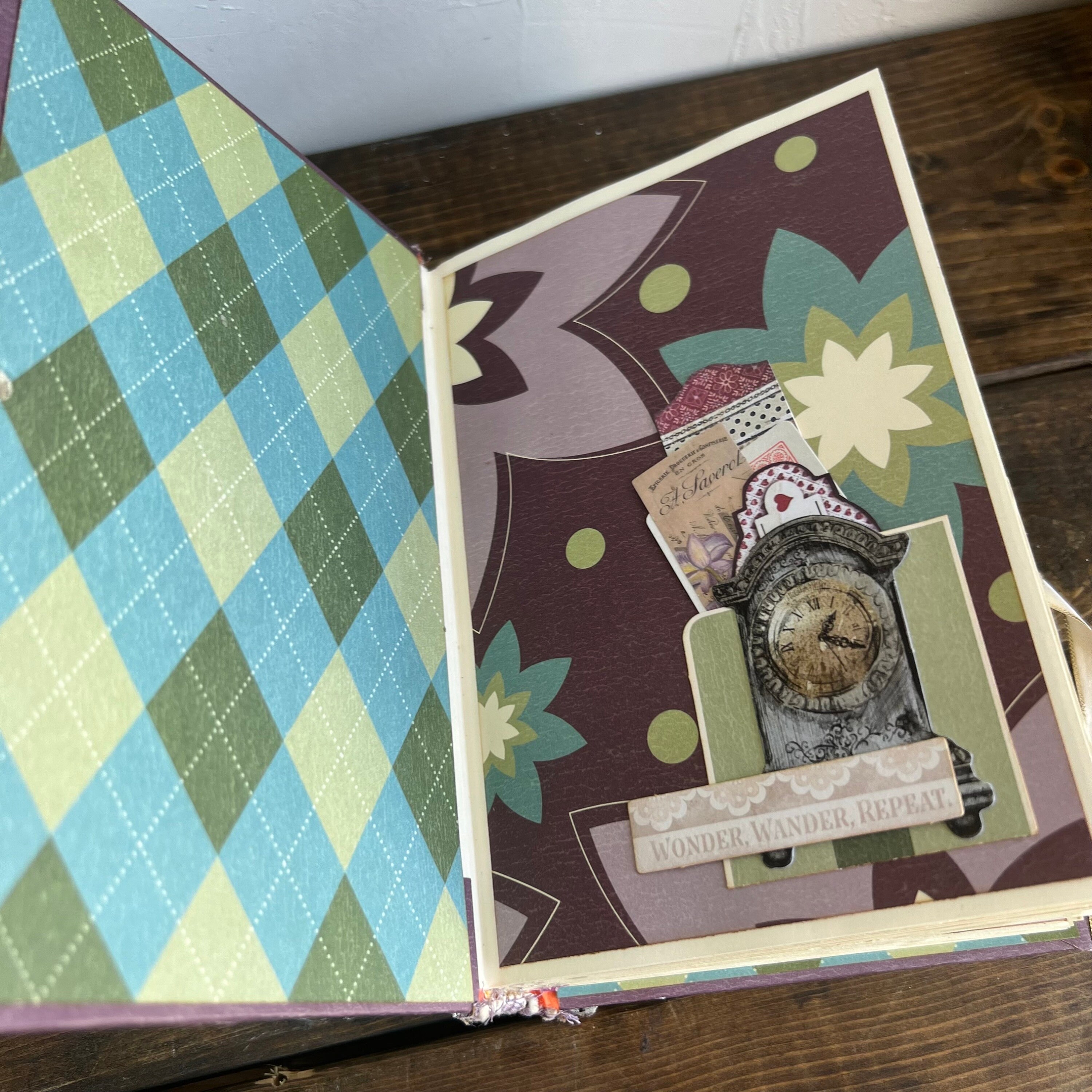 Handmade wonderland Simply Alice Journal Junk Journal Diary Altered ...