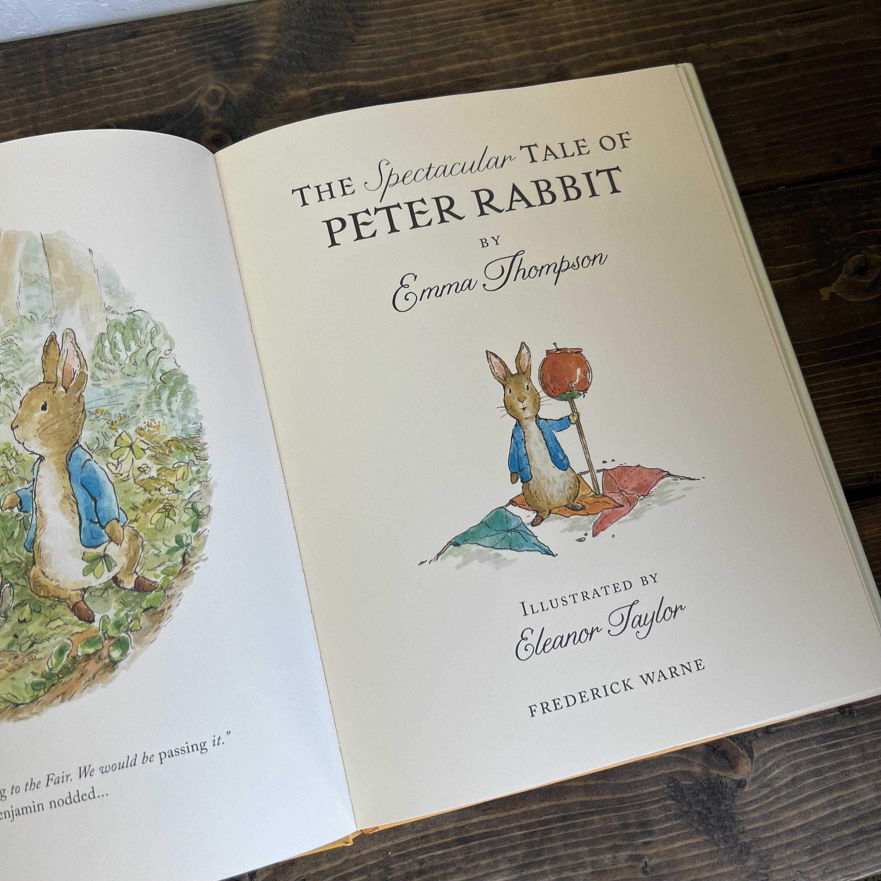 The Spectacular Tale of Peter Rabbit by Emma Thompson, Eleanor Taylor ...