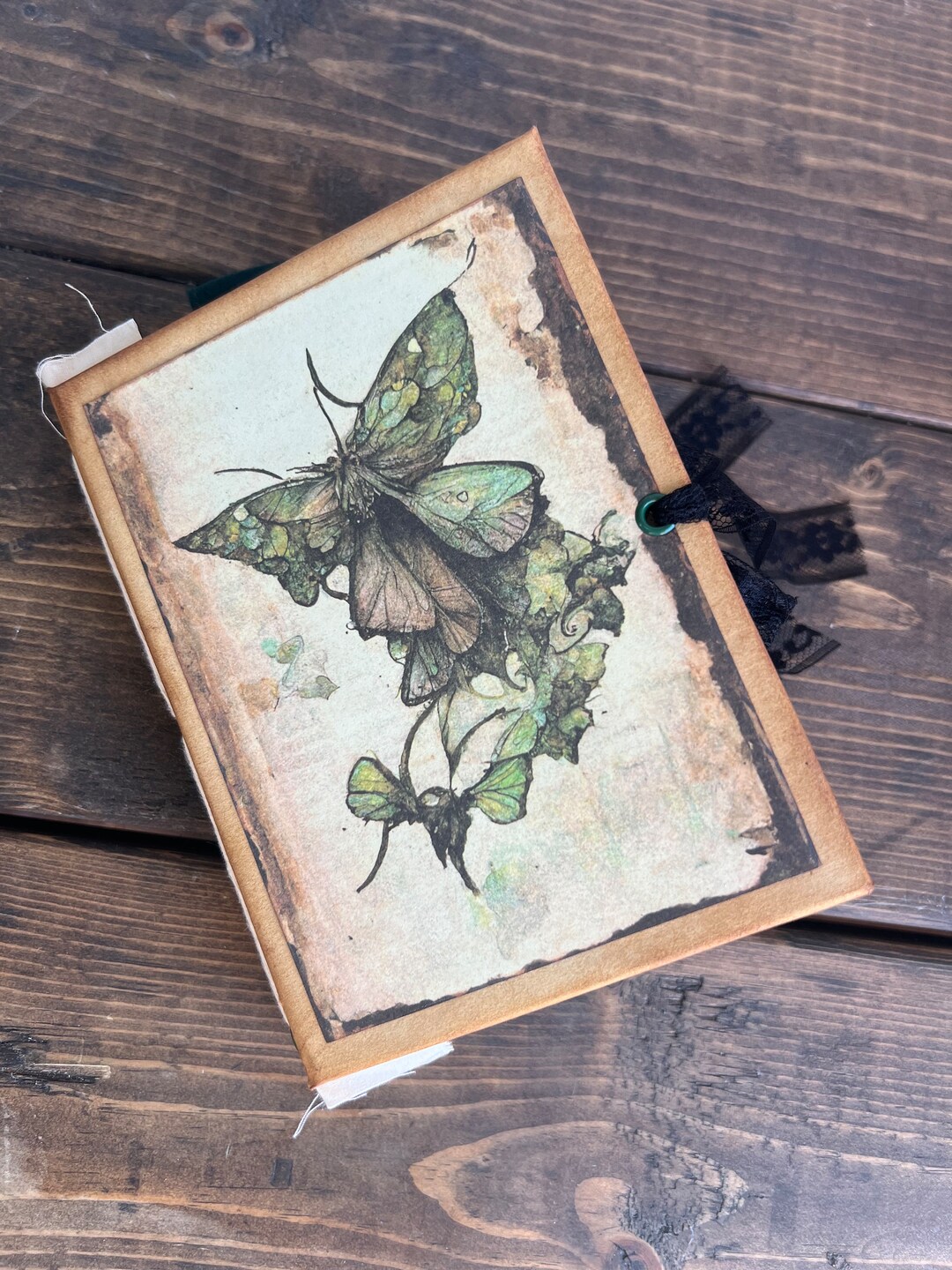 Handmade Fairy Forest Enchanted Magical Memory Journal Junk Journal ...
