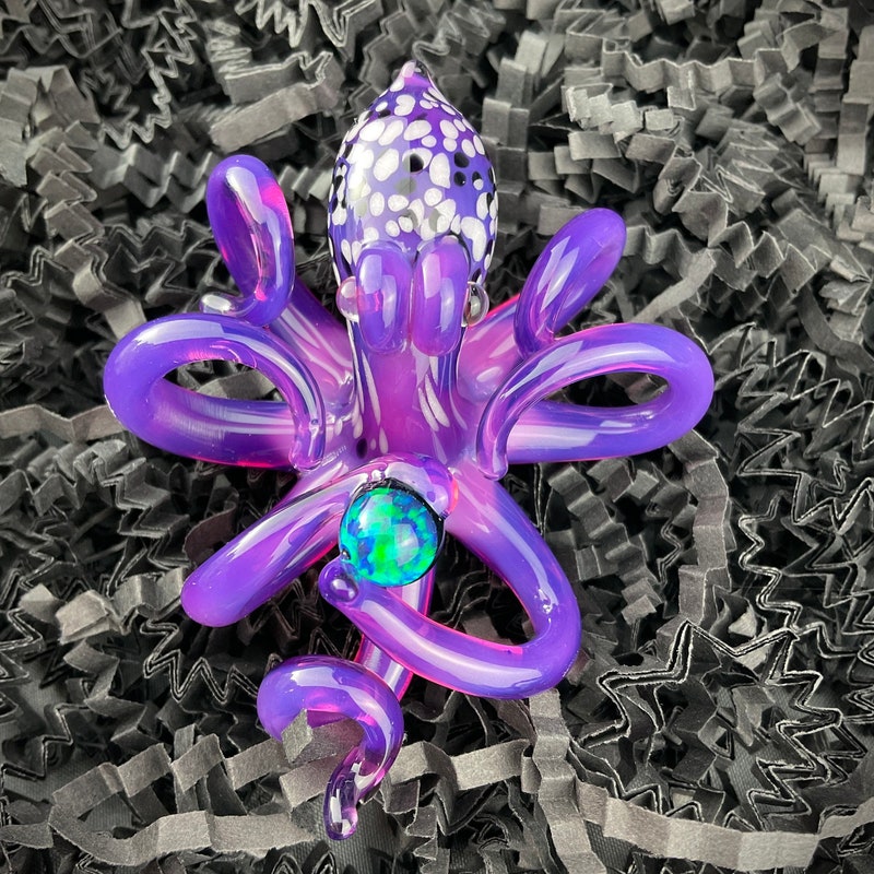 Beaded Octopus Necklace - Etsy