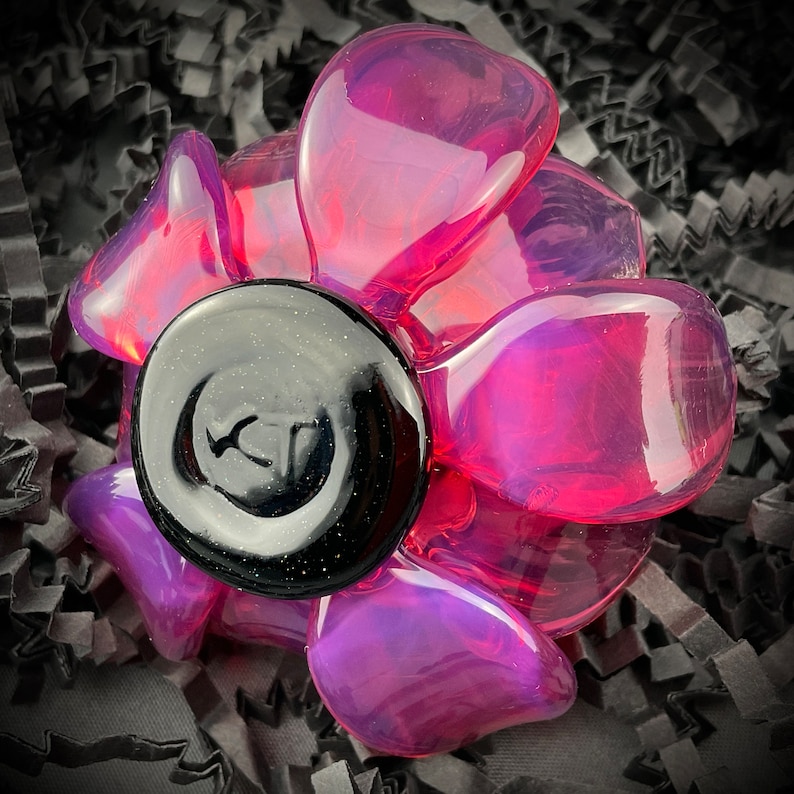 Blown Glass Lotus Flower Sculpture Handmade Japanese - Etsy