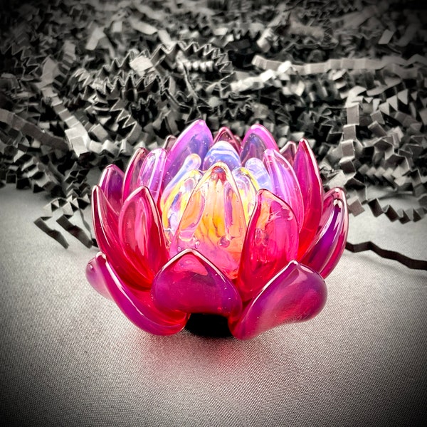 Blown Glass Flowers - Etsy