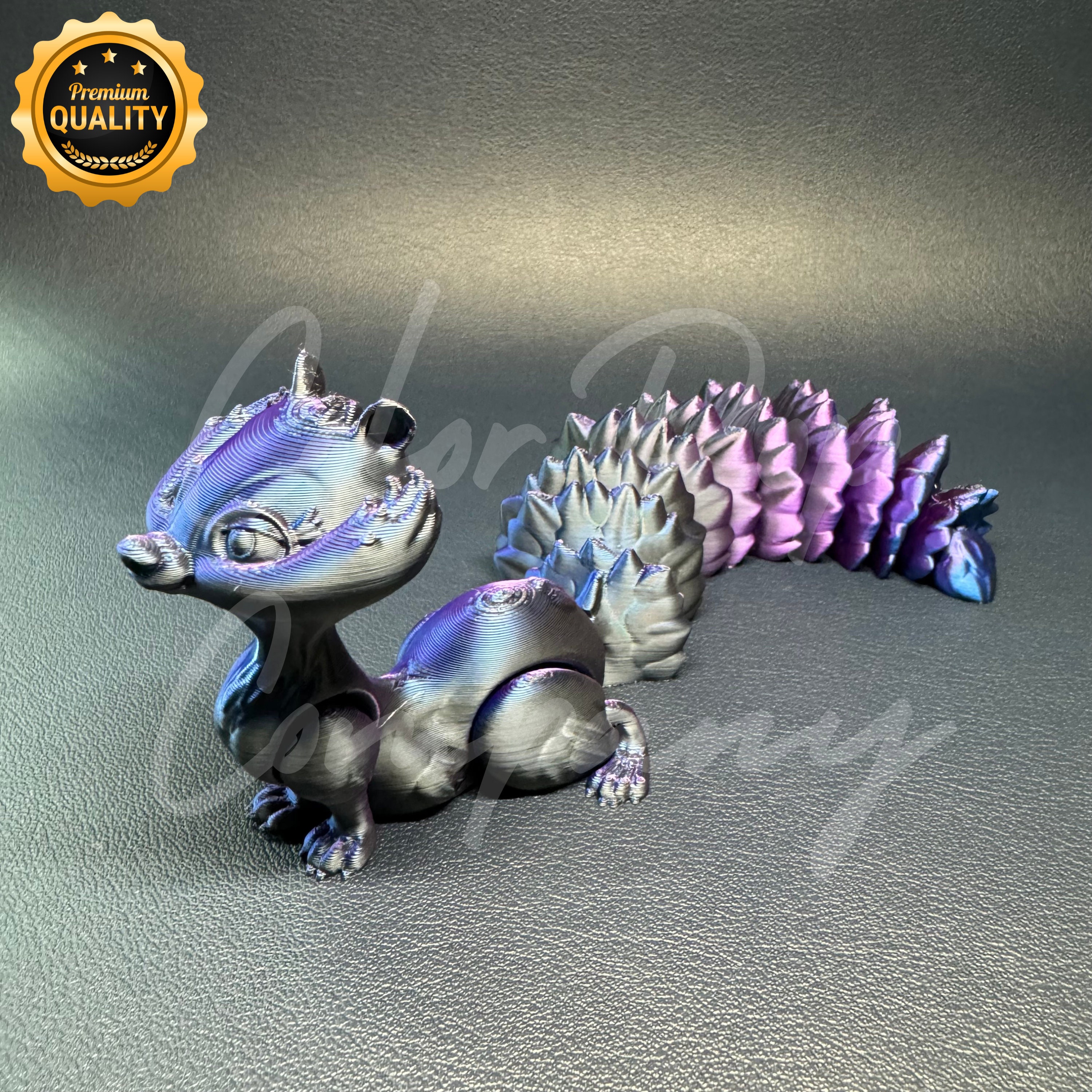 3d Printed Articulated Flexible Squirrel Premium Flexible - Etsy