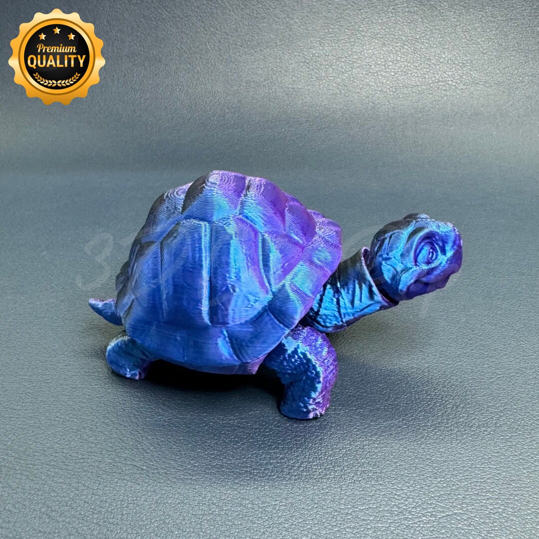 3D Printed Flexible Articulated Turtle, Articulated Tortoise Anxiety ...