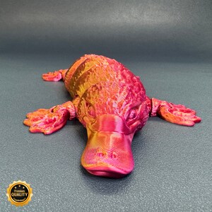 Articulated Platypus, 3D Printed Flexible Fidget Toy, Great Gift for ...