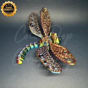 Articulated Flexible Dragonfly, 3d Printed Premium Flexible Fidget Toy ...