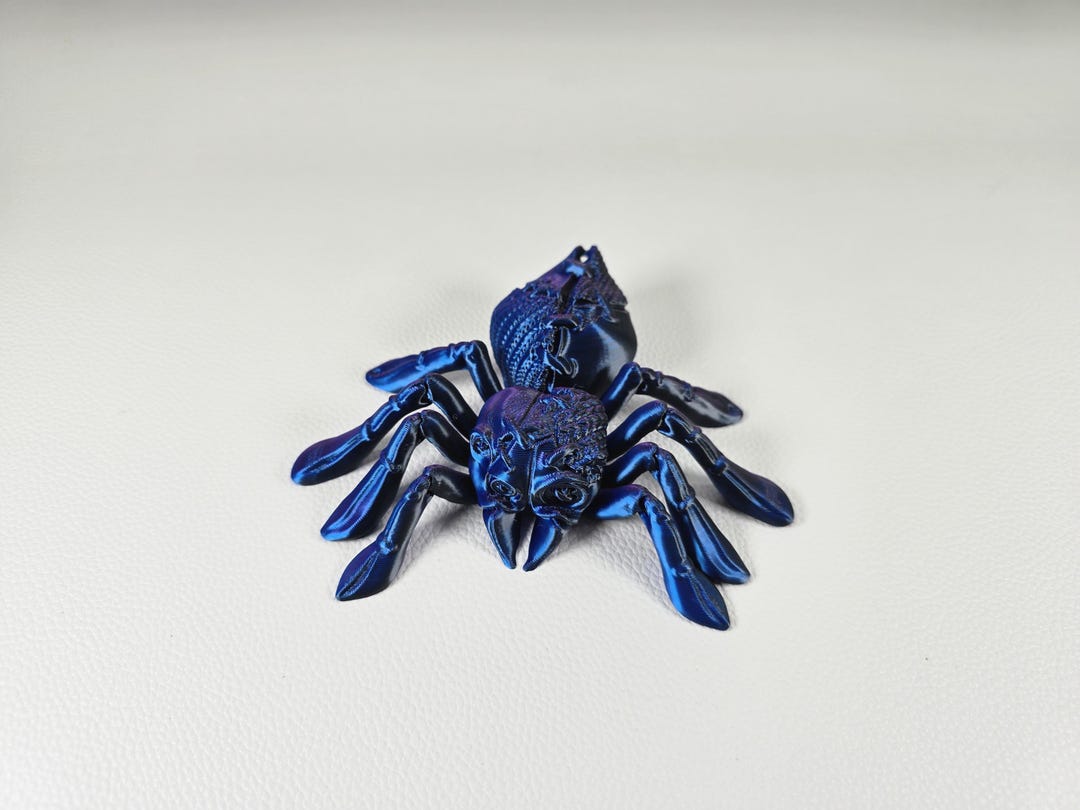 Articulated Tarantula: 3D Printed Fidget Desk Toy, Halloween Decor - Etsy