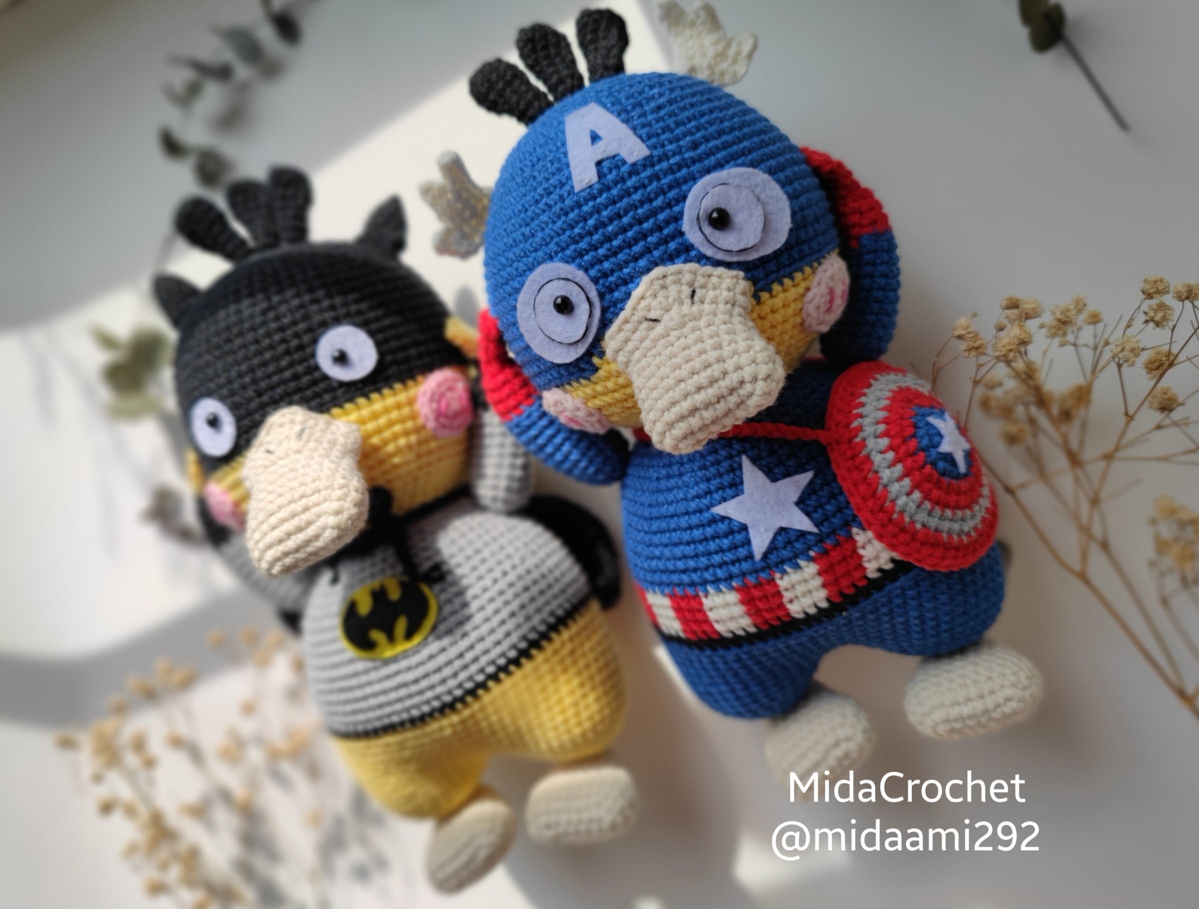 Combo 2 in 1: Psyduck Amigurumi Crochet Pattern in English - Etsy