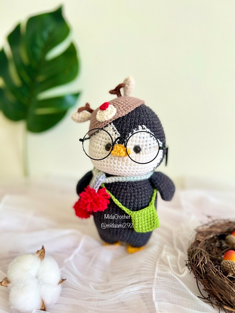 Penguin Crochet Pattern Cute Penguin Pattern Amigurumi - Etsy