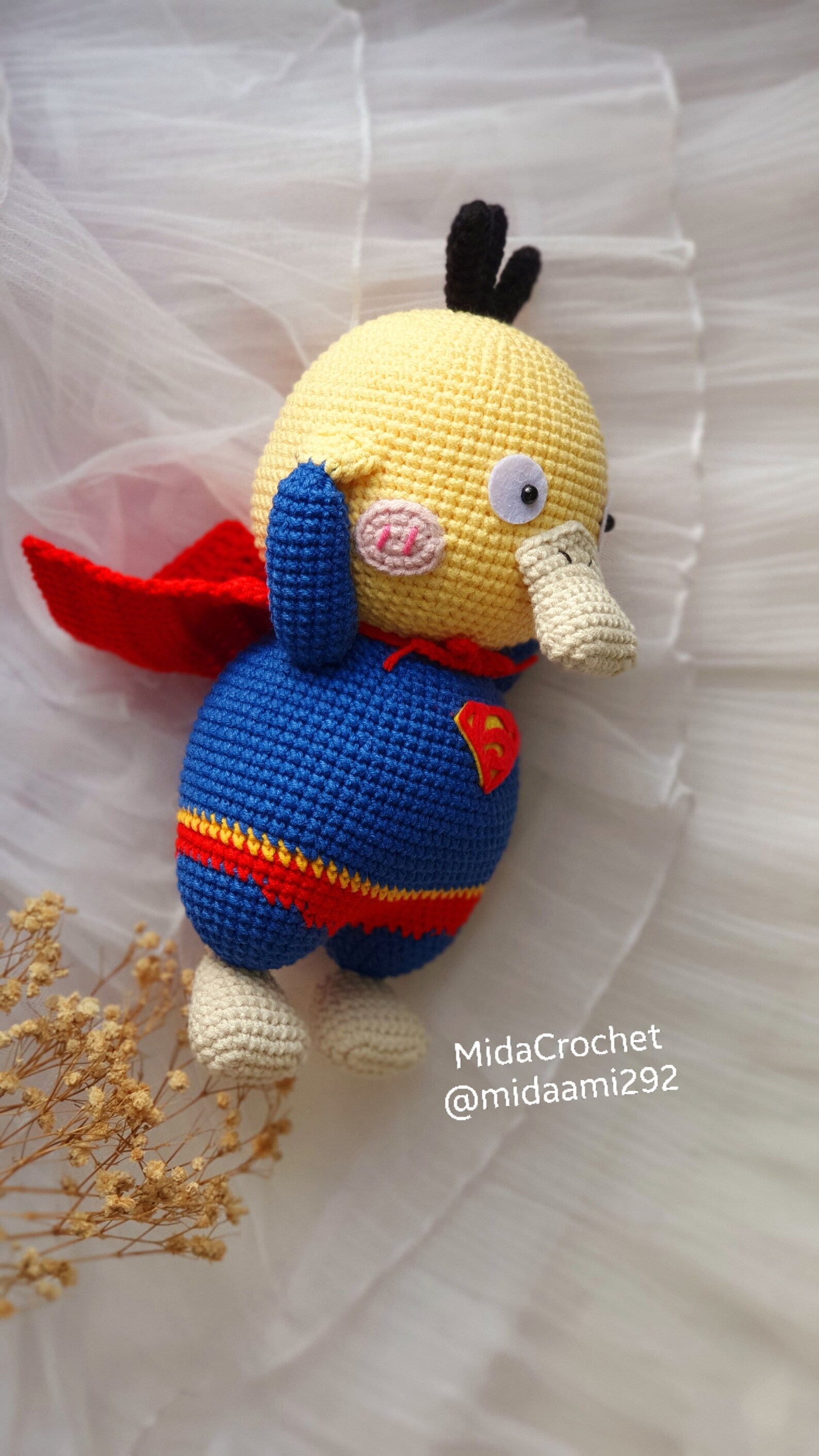 Psyduck Style S Amigurumi Crochet Pattern in English - Etsy