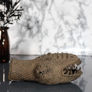 Benin Bronze Snake Head, Rare, Very Old With a Lovely Patina, Benin ...